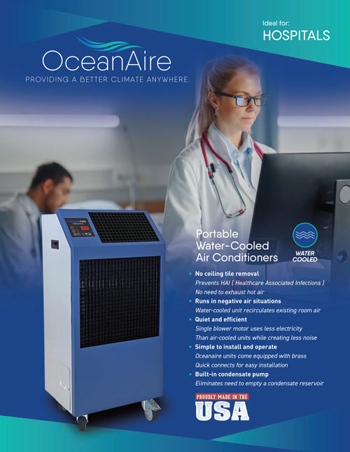OceanAire Portable Commercial & Industrial Air Conditioner Applications